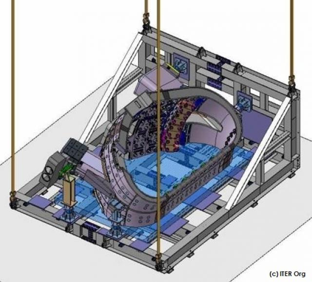 ITER Upending tool | CNIM Systèmes Industriels